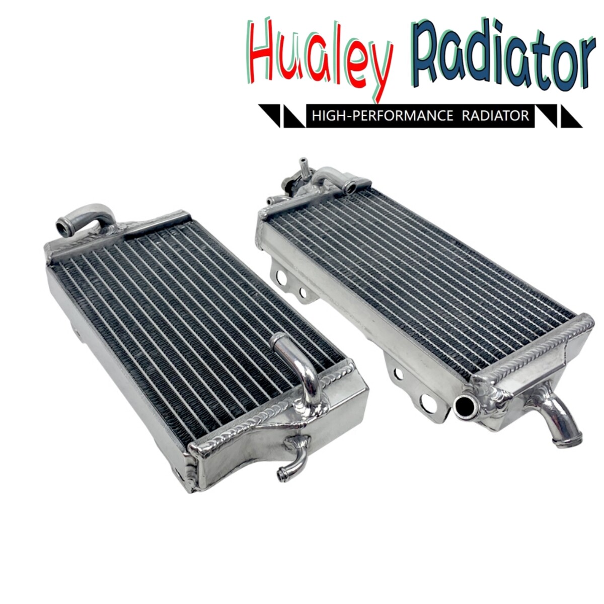 Aluminum Radiator Fit 2000 01 2-stroke HONDA CR125R CR 125R CR125R R&L ...