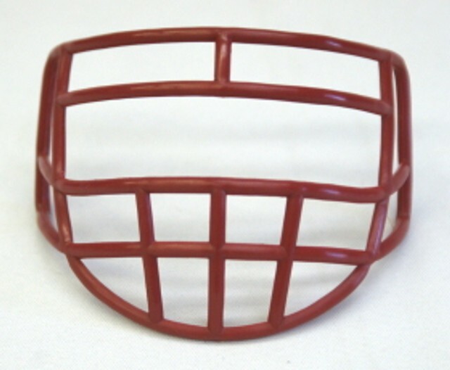 Matte White with Scarlet Red Mask Blank Riddell Speed MINI Helmet ...