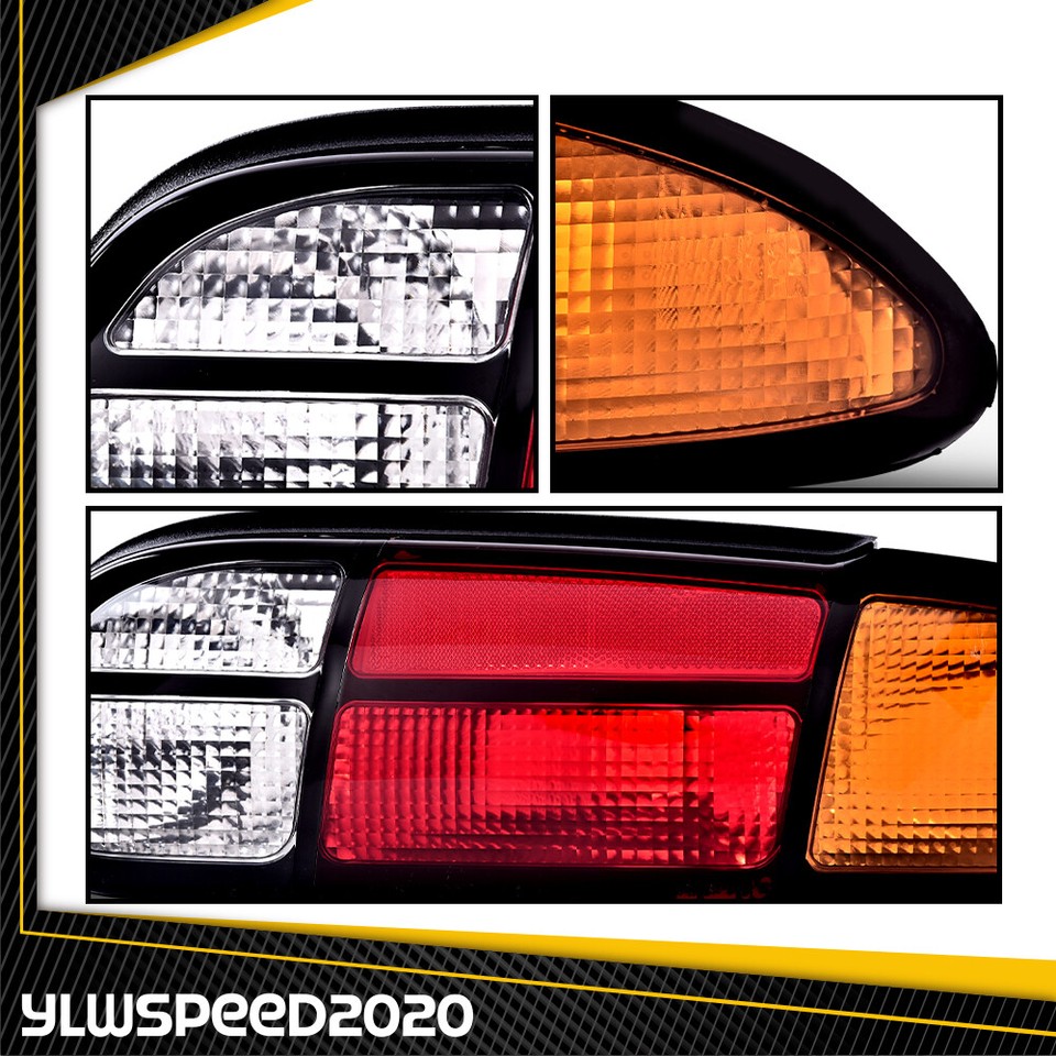 Fit For 1993-2002 Chevy Camaro Tail Light Assembly Pair Set Right ...