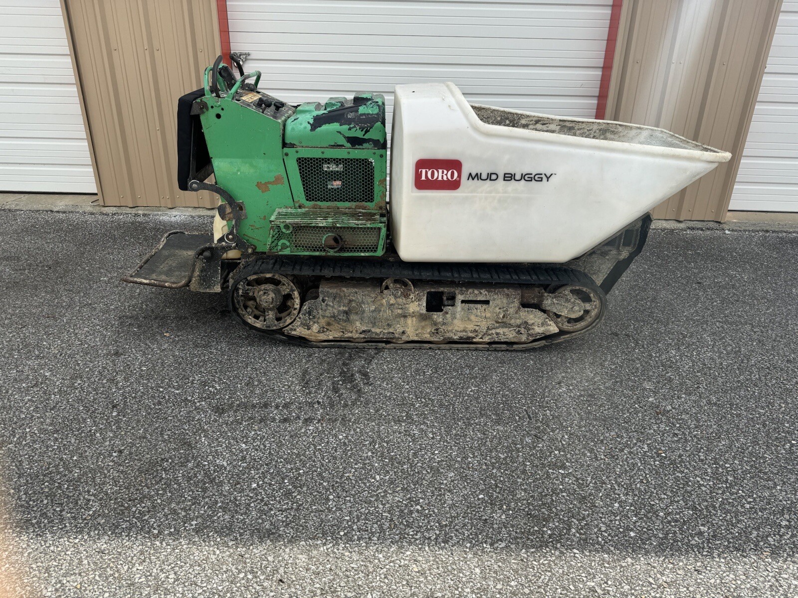 Toro MBTX-2500 Stand On Tracked Concrete Mud Dump Buggy NEW ENGINE | eBay