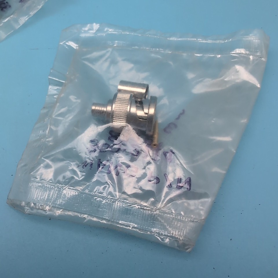 LOT OF 10 KINGS Connectors 755-6-24 RF Coaxial Connector BNC Straight ...