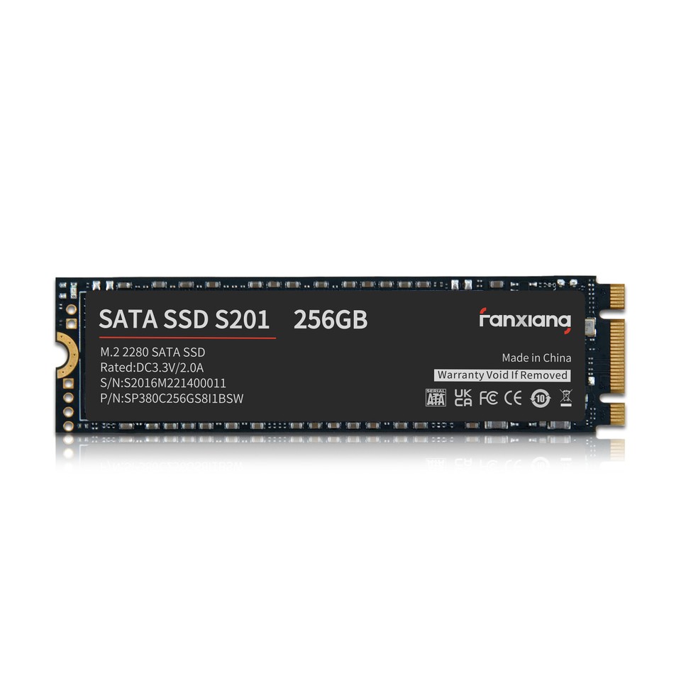 Fanxiang M.2 SATA 256GB 512GB 1TB 2TB SSD 6Gbps 550MB/S M2 Solid State ...