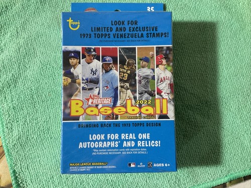 2022 TOPPS Heritage Baseball Hanger Box FACTORY SEALD | eBay
