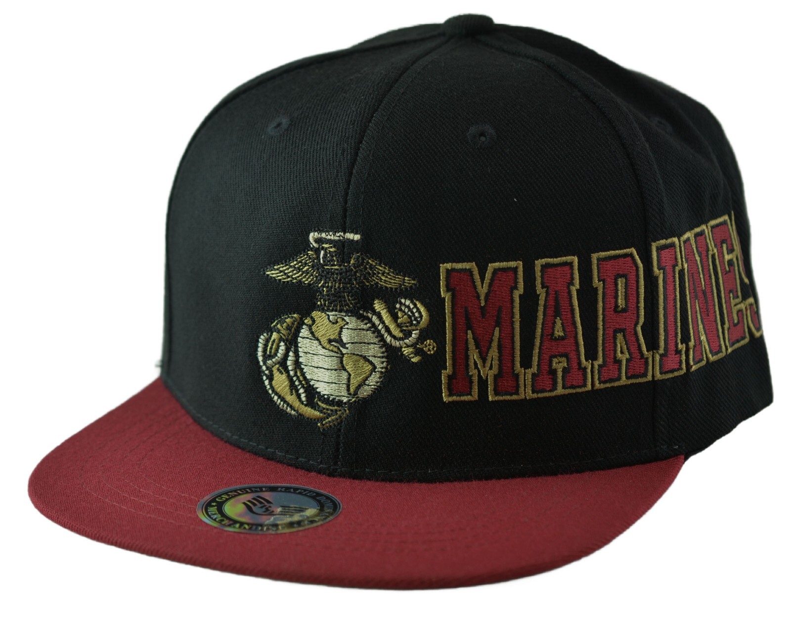 USMC United States Marines D-Day Snapback Military Hat by Rapid ...