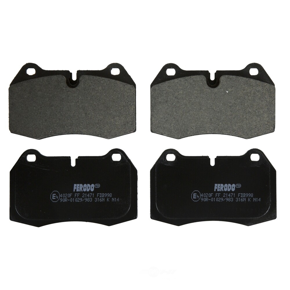 Disc Brake Pad Set-Disc Brake Pad Ferodo FDB998 for sale online | eBay