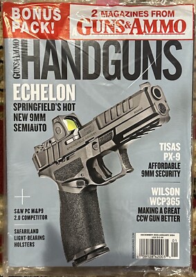 Guns & Ammo Magazine Bonus Pack w / Echelon December January 2024 | eBay