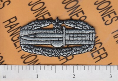 US Army Combat Action Badge CAB 3" qualification 2nd award cloth patch ...