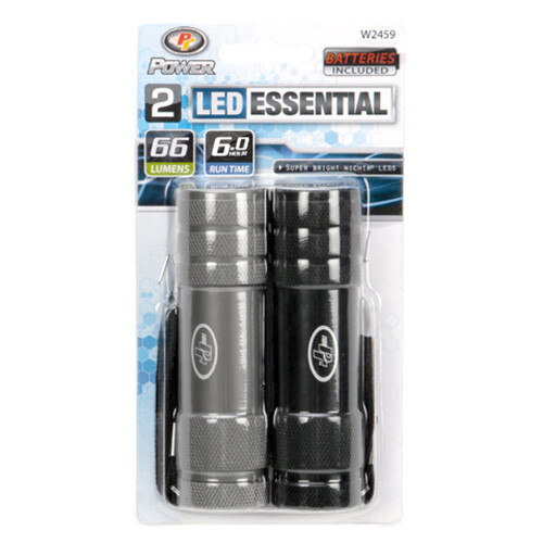 2 PIECE LED POCKET FLASHLIGHT 55 LUMENS | eBay