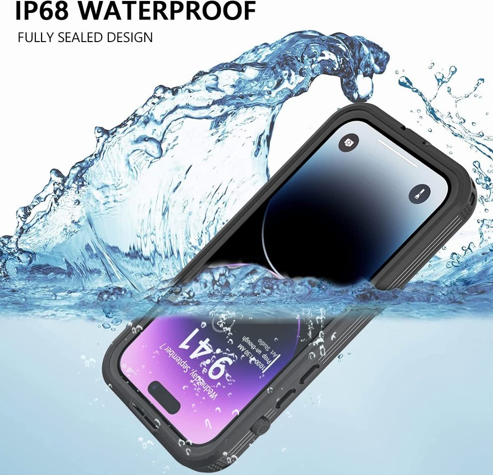 Waterproof Case For iPhone 16 15 14 12 11 Pro Max SE Shockproof Tough ...