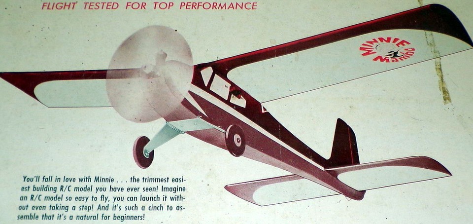 Both MINNIE MAMBO & NOMAD PLANS + PARTS PATTERNS 1/2A Size RC Model ...