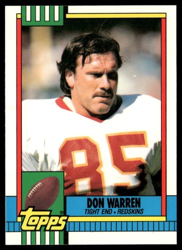 Don Warren 1990 Topps Collector's Edition (Tiffany) #132 - Washington ...