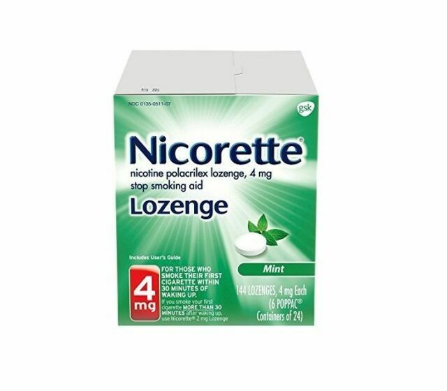 Nicorette Lozenge 4mg Mint 144 Lozenges Exp 03/25 307667847147 | eBay