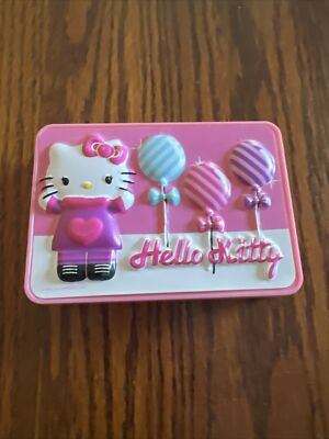 Hello Kitty Plastic Box 3”x4” | eBay