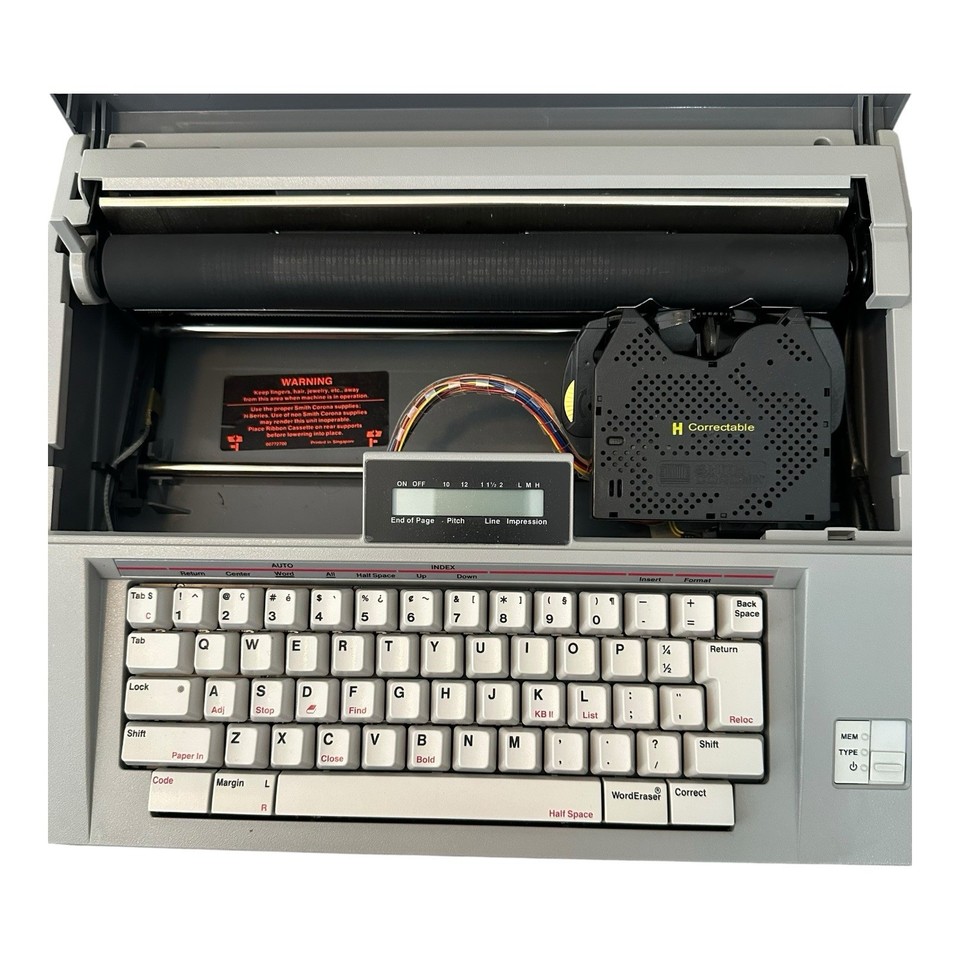 🖋️ Smith Corona SD650 Electric Typewriter ️ Spell Right Dictionary W ...