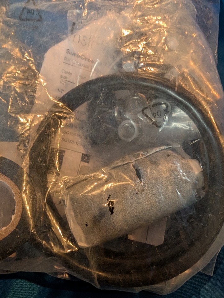 Andrew Commscope Sure Ground Grounding Kit SG12-12B2U 1/2 Inch Coax | eBay