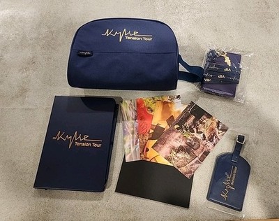 Kylie Minogue Tension Tour VIP Merch Bag Journal Luggage Tag Lanyard ...