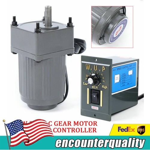 110V 15W 25K gear motor electric variable speed Reduction controller ...