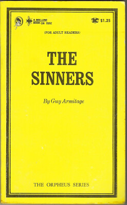 The Sinners by Guy Armitage (1968) Bee-line Book 525Z Vintage Paperback ...