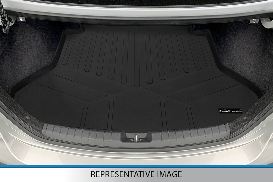 SMARTLINER Custom Fit Floor Mats 2 Row Cargo Trunk Liner TPE Chevrolet ...