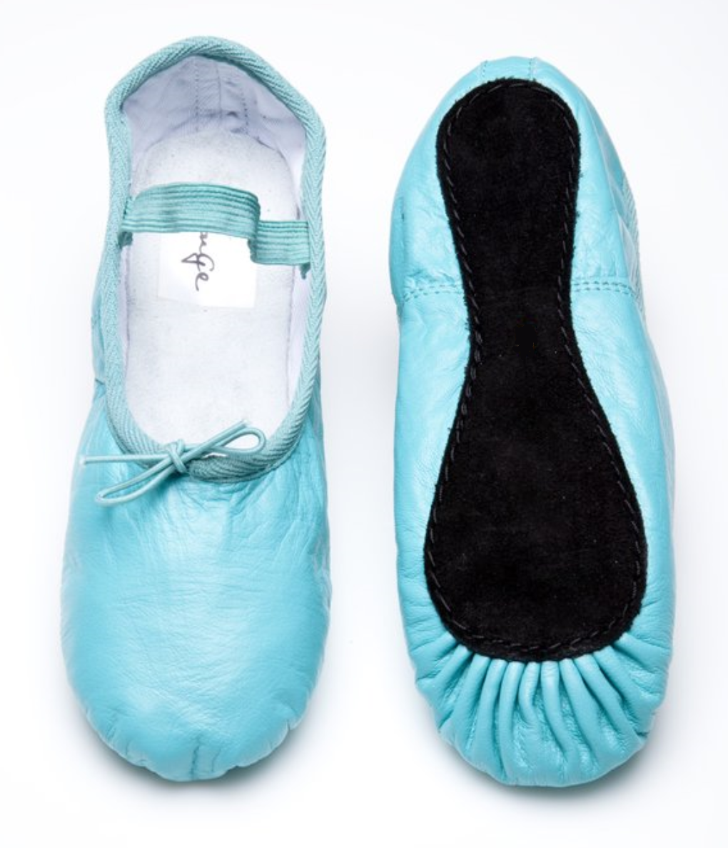 Colorful Ballerina Shoes Winter Ballerina Flats In Dendera Light Blue