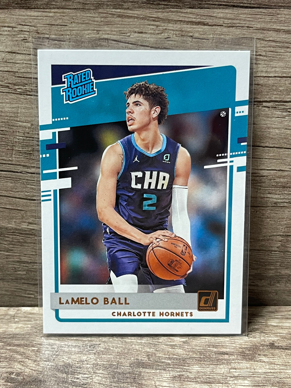 2020-21 Panini Donruss Rated Rookies Lamelo Ball LaMelo Ball #202 ...