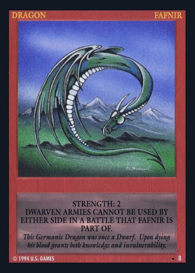 US Games Wyvern CCG Limited Pick Your Card & Complete Your Set | eBay