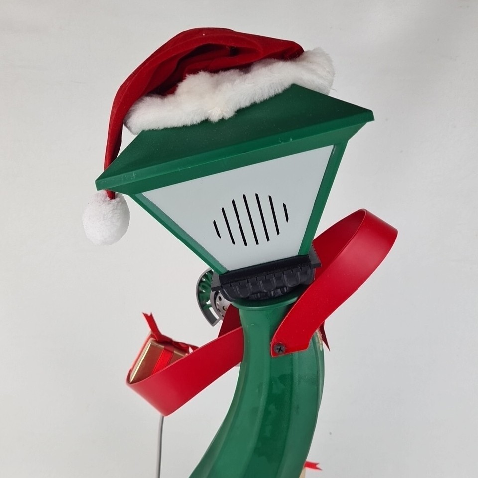 🚨 Vintage Telco Old Blue Eyes FRANK E POST Singing Animated Lamppost ...