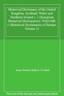 Historical Dictionary of the United Kingdom By James Panton, Kei ...
