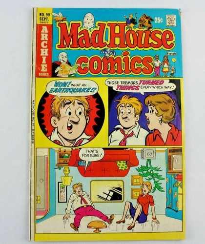 MAD HOUSE COMICS 99 1975; Archie Comics **QUICK SHIP** | eBay