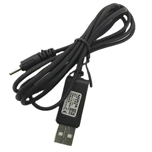 Small Pin USB Charger Lead Cord for CA-100C Nokia Mobile - DC 2mm to ...