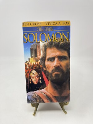 SEALED The Bible Solomon Ben Cross Vivica A. Fox VHS (2) Boxed Set | eBay
