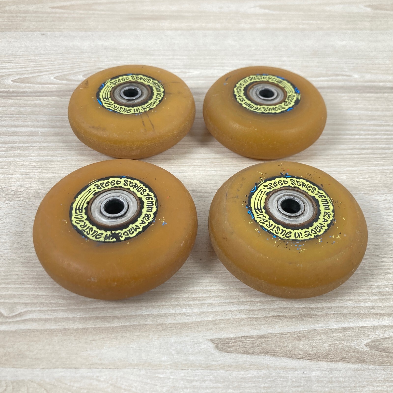 Cozmo 'Speed Series' 90s Blade/Skate Wheels 76MM 82A - (Tim Dawe OZI ...
