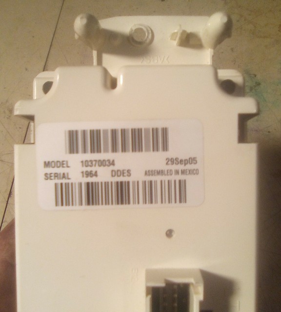 2005-2007 Chevrolet Silverado 1500 AC Heater Climate Control 10370034 ...