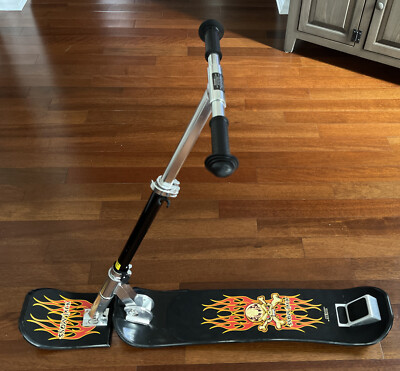 Snow Jack Scooter by SIC Upright Sled Snowboard Board Handle Bar | eBay