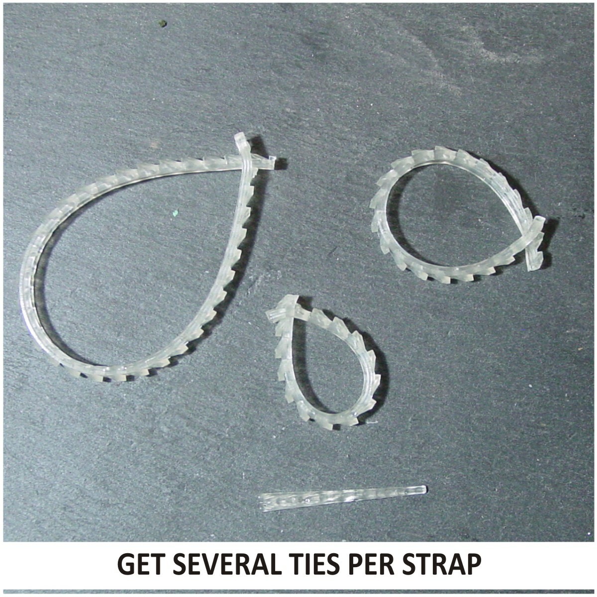 Rapstrap i-Tie WATER SOLUBLE biodegradable PVA (PVOH) cable ties 27cm ...