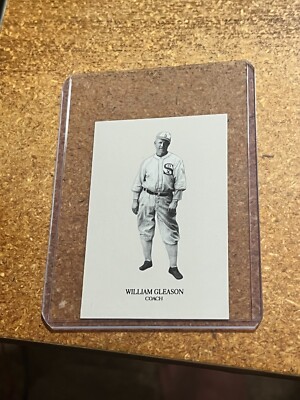 1992 TNTL Studios Chicago Black Sox Baseball William Gleason Reprint | eBay
