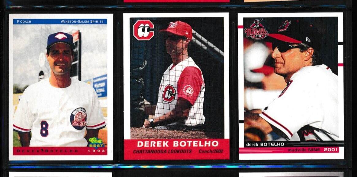 Lot (3) Derek Botelho Grandstand 2002 #27 2001 1993 Classic #26 (HW97 ...