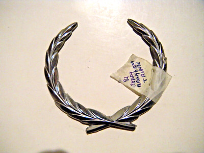 Cadillac Brougham Chrome Metal Wreath Trunk Emblem 92 | eBay