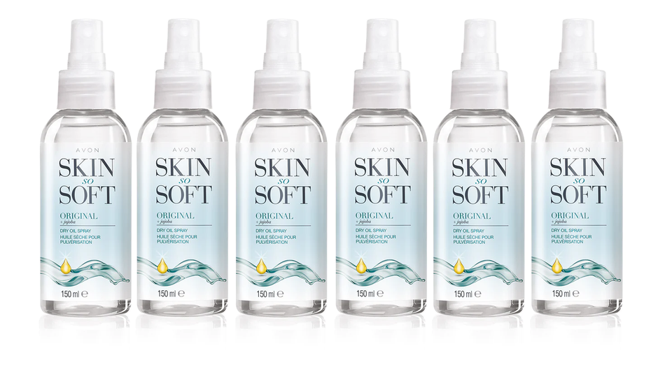 Avon Skin So Soft Dry Oil Spray with Citronella - Plus Free Skincare ...