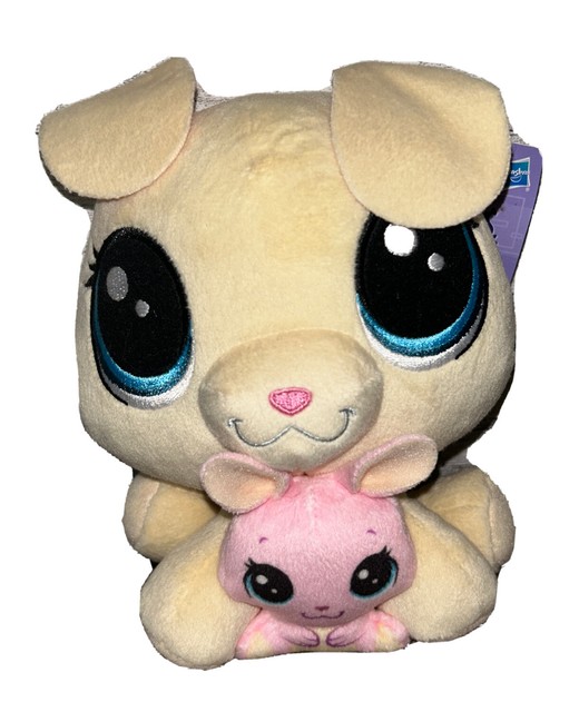Littlest Pet Shop Plush Vanilla Velvetears Bunny Rabbit Hasbro 2016 LPS ...