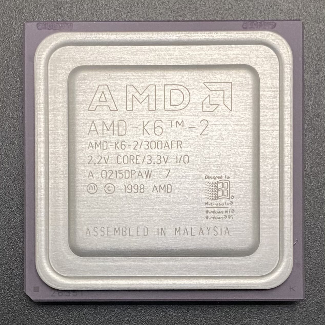 AMD K6-2 300MHz (AMD-K6-2/300AFR) Processor for sale online | eBay