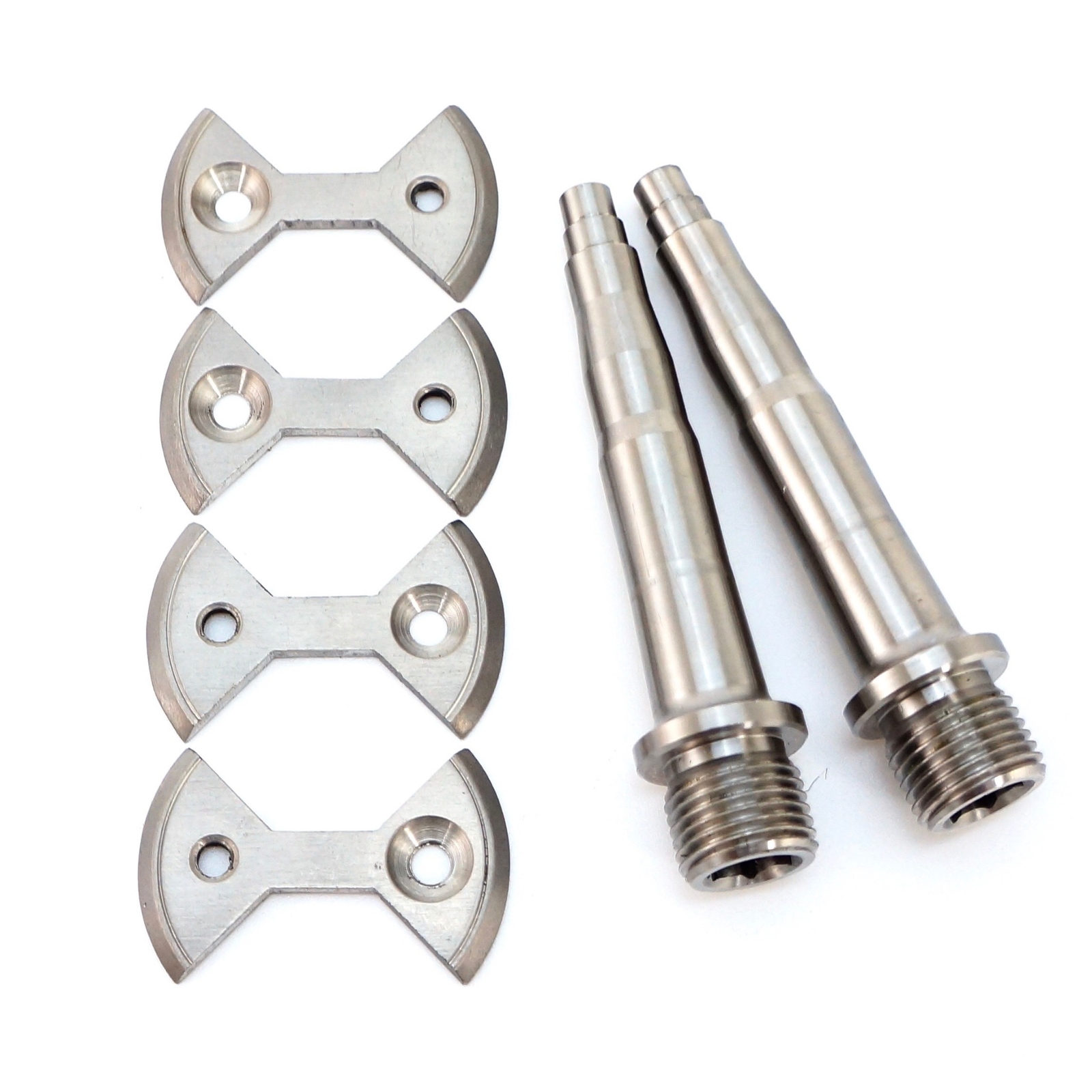 Tipsum Titanium Ti Axle or Plate or 3mm extender Fit SpeedPlay Light ...