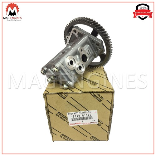 151A0-51020 GENUINE OEM SCAVENGING PUMP ASSY 1VD-FTV FOR LAND CRUISER ...