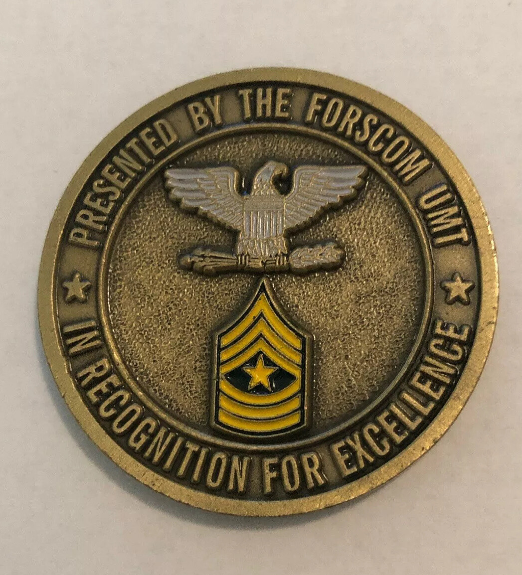 United States Army FORSCOM Unit Ministry Team Challenge Coin B24 | eBay