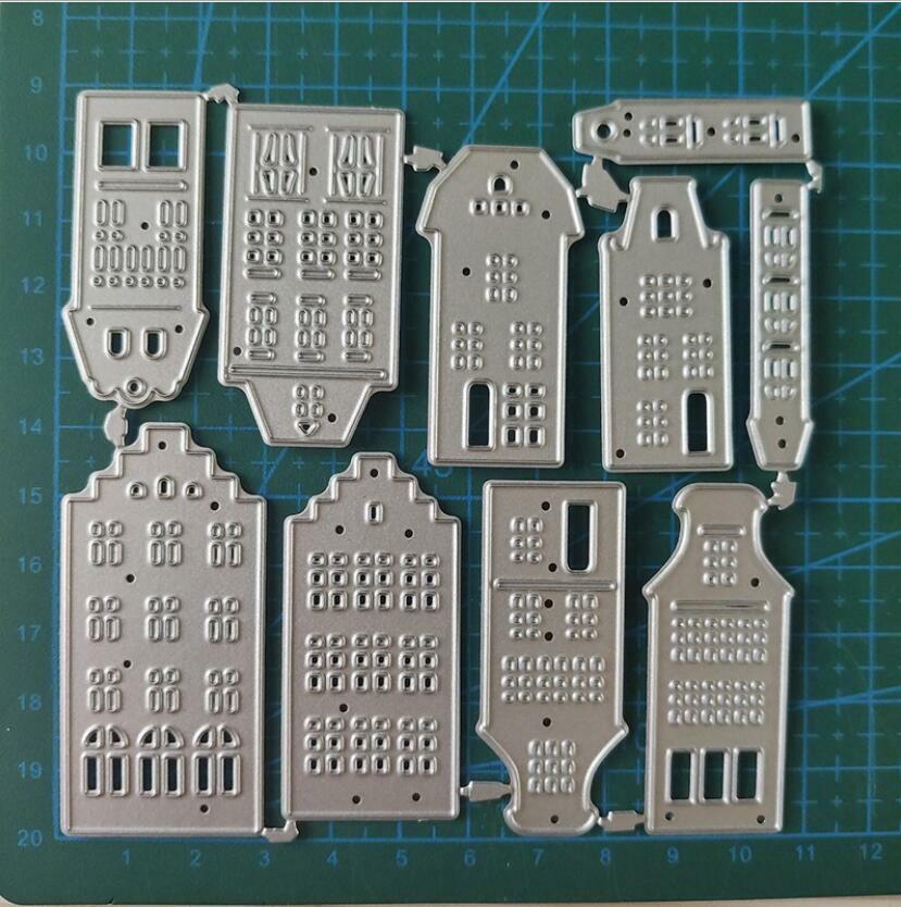 House Metal Cutting Dies Cut Die Decoration Scrapbook Paper Craft Punch ...