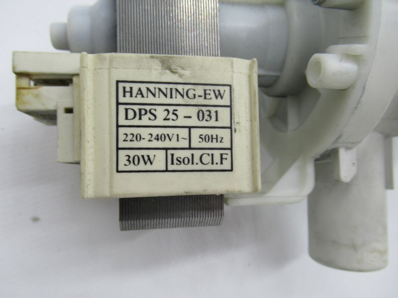 Pump washing machine Siemens Siewamat T9103 alkalis pump HANNING DPS 25 ...
