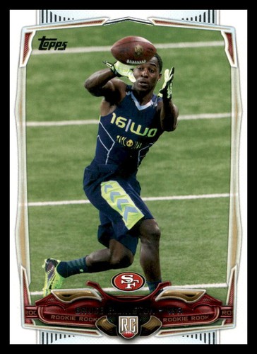 2014 Topps Football Base # 344 Bruce Ellington, San Francisco 49ers RC ...