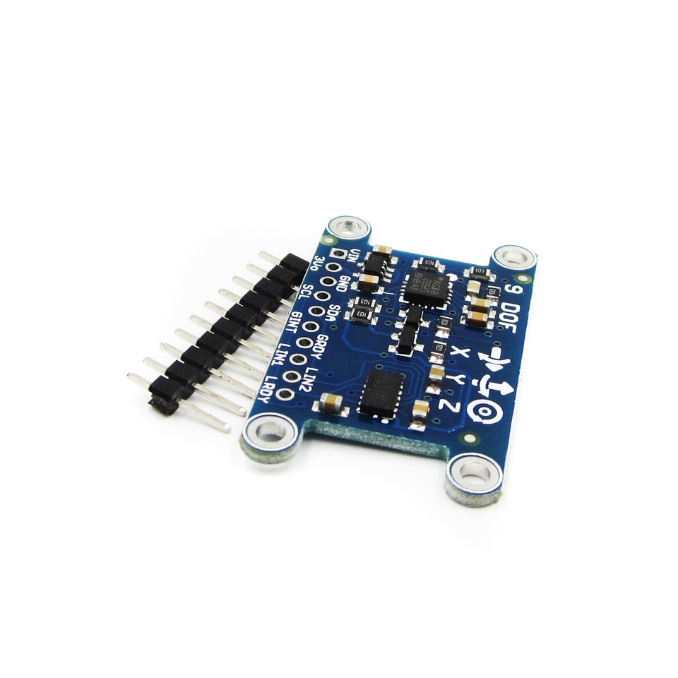 Arduino 9 Axis IMU L3GD20 LSM303D Module 9DOF Compass Acceleration ...