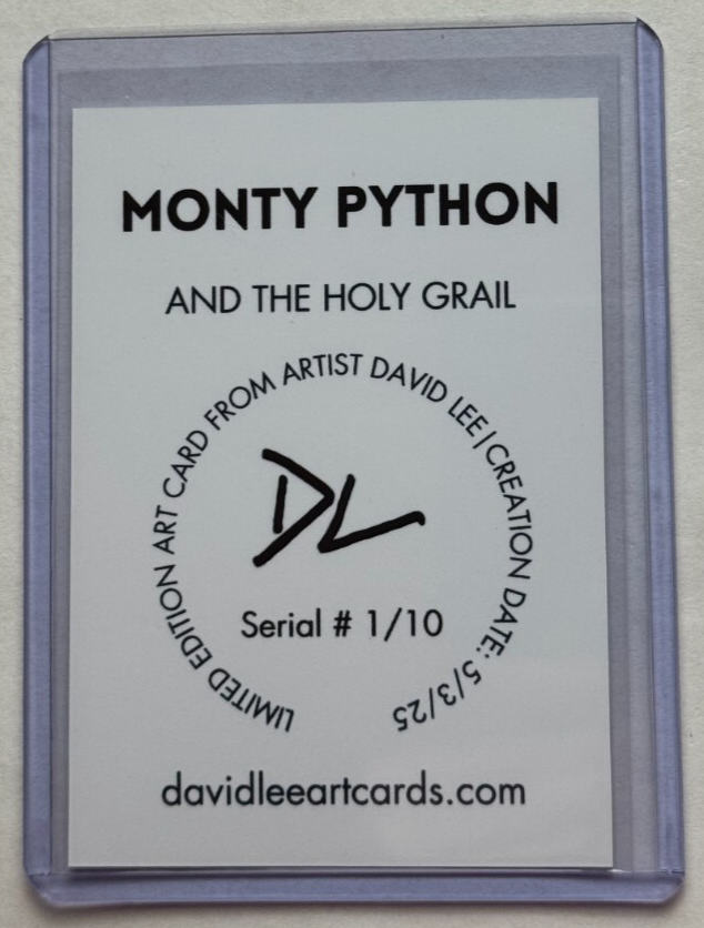 Monty Python Limited Edition Artist Signed And The Holy Grail Trading ...