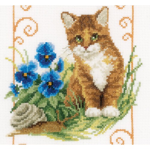 VERVACO 0148160 CATS EXPLORING COUNTED CROSS STITCH KIT | eBay